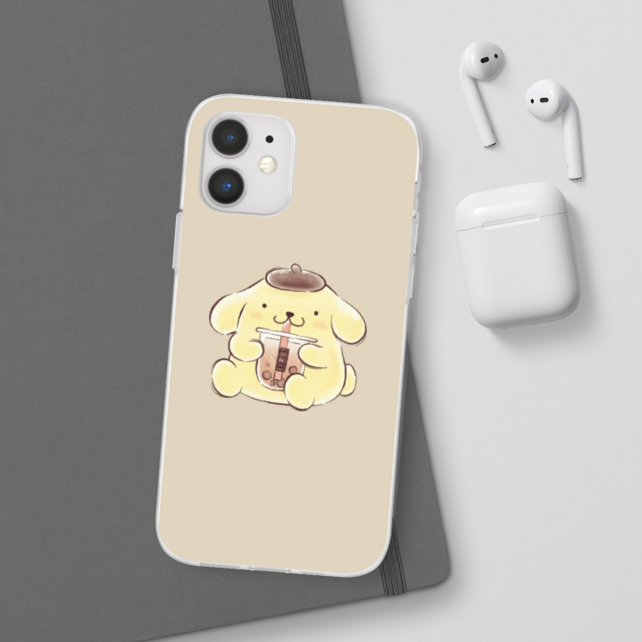 Pompompurin Flexi Cases, Cute Character, Iphone14,13,12,11,x,xr,xs,mini ...