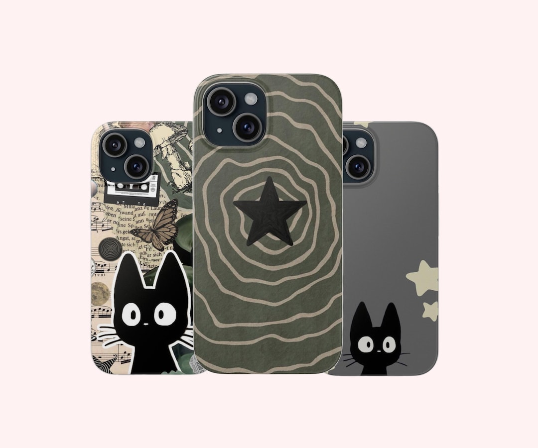 Kiki Anime Star Collage Green Y2k Phone Cases, Kiki Jiji, Kiki Gifts ...