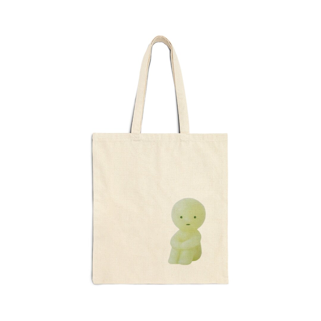 Smiski Cotton Canvas Tote Bag - Etsy