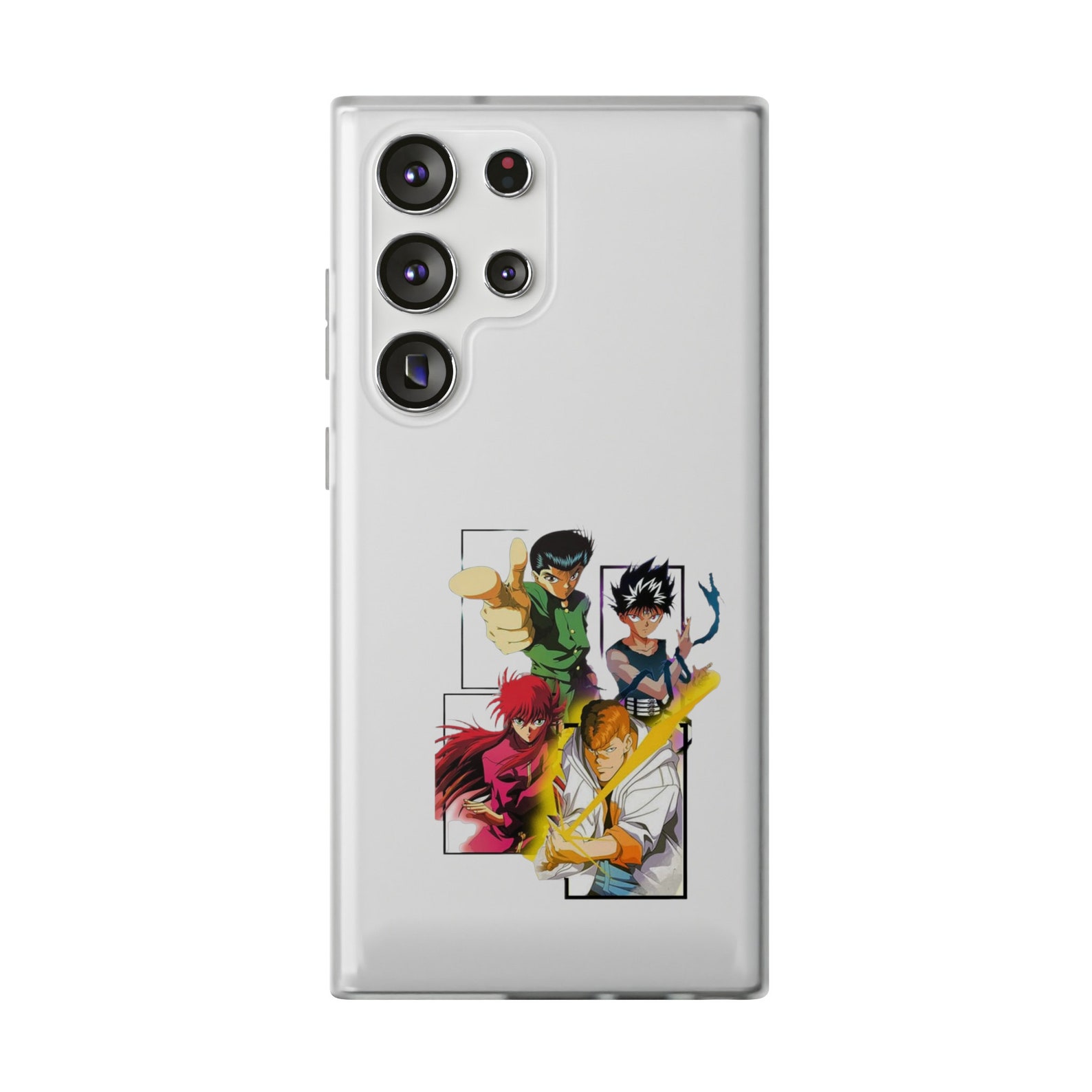 Yuu Yuu Hakusho Flexi Phone Cases, Japanese Anime Manga,yusuke Urameshi ...