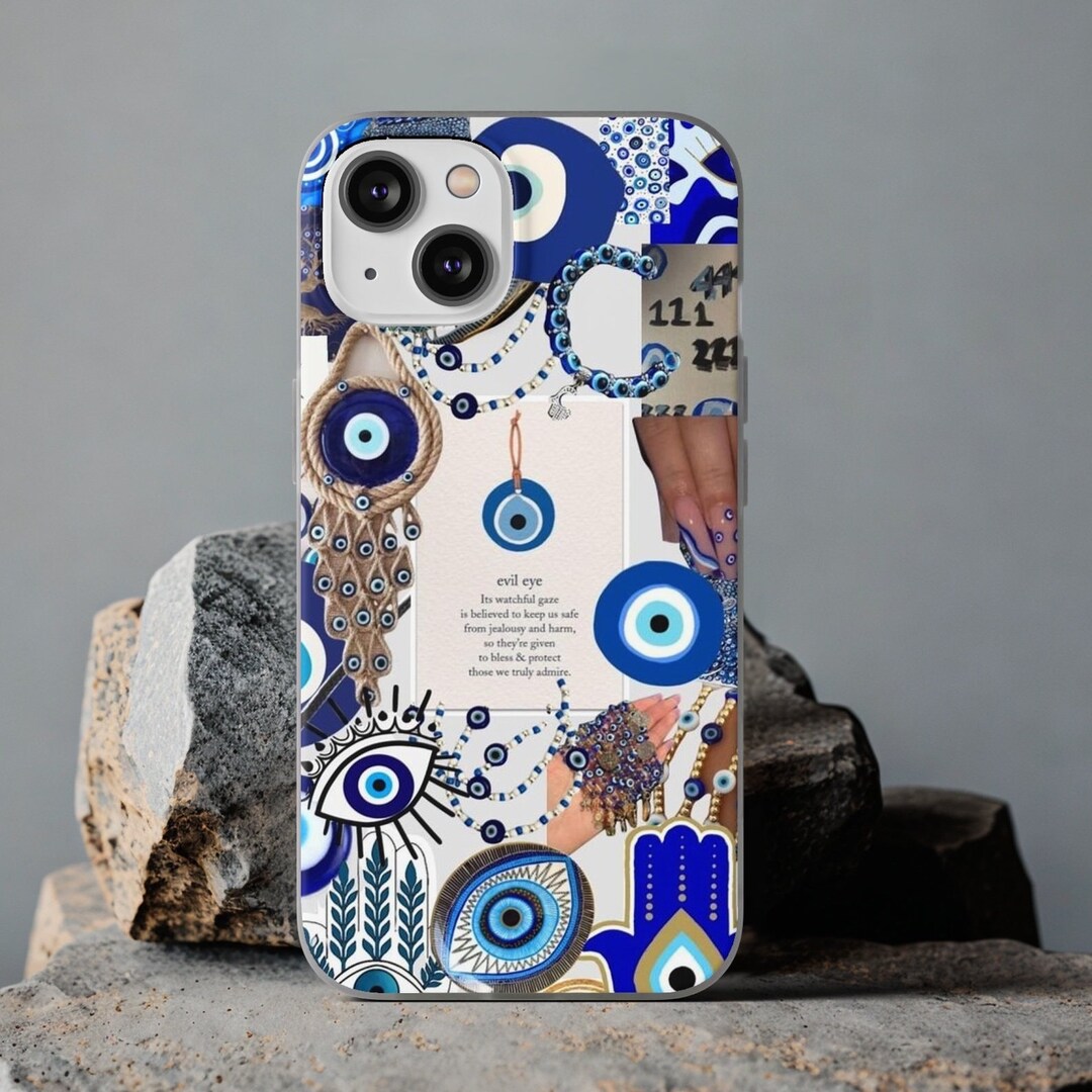 Turkish Evil Eye Collage, Art Phone Cases,iphone14,13,12,11,x,xr,xs ...