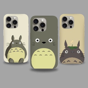 Totoro Phone Cases, Hayao Miyazaki, Ghibli Anime, Ghibligifts, Cute Cat ...