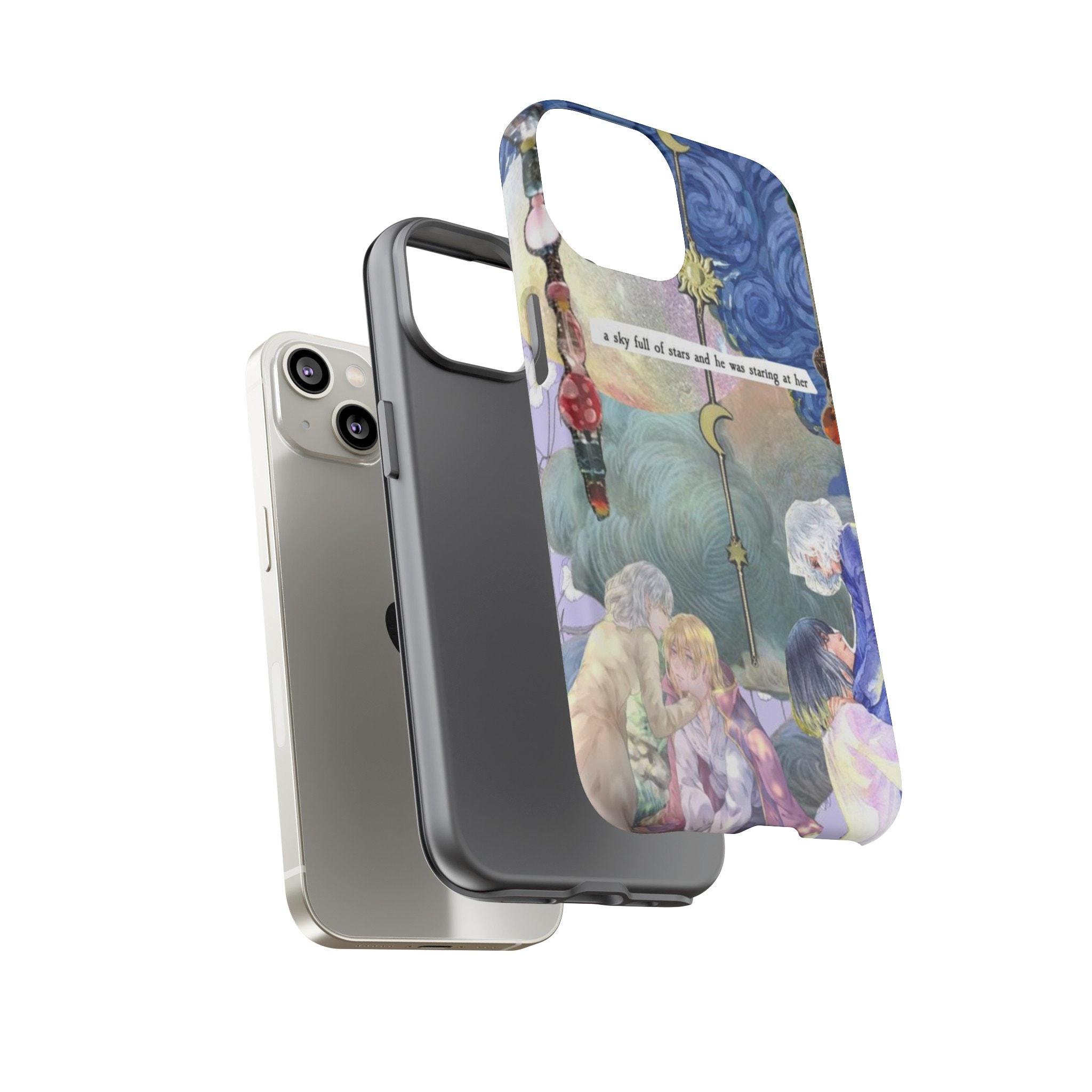 Howl's Moving Castle Aesthetic Collage Studio Ghibli Tough Phone Cases ...