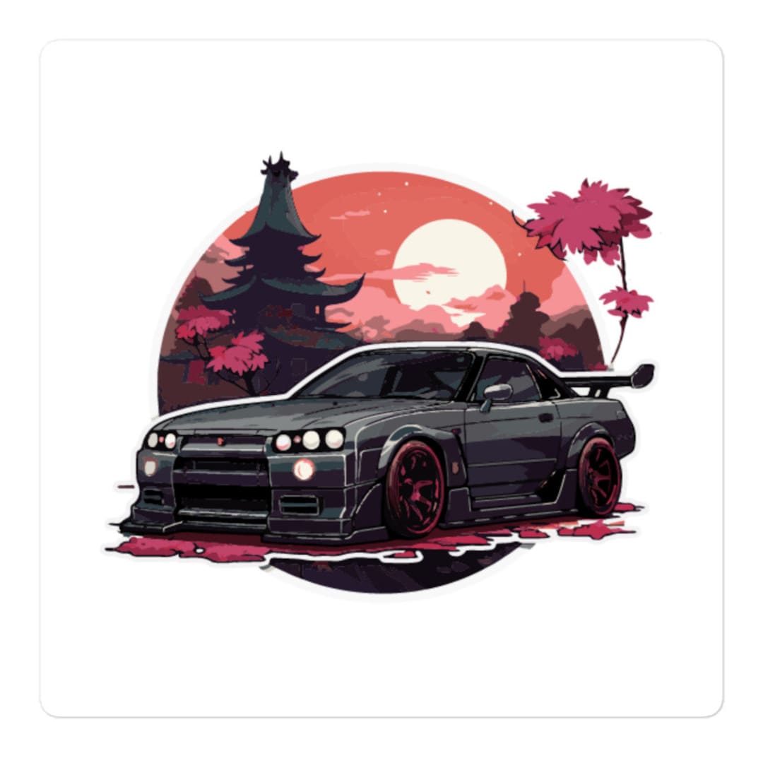 Nissan GTR R34 Sticker - Etsy
