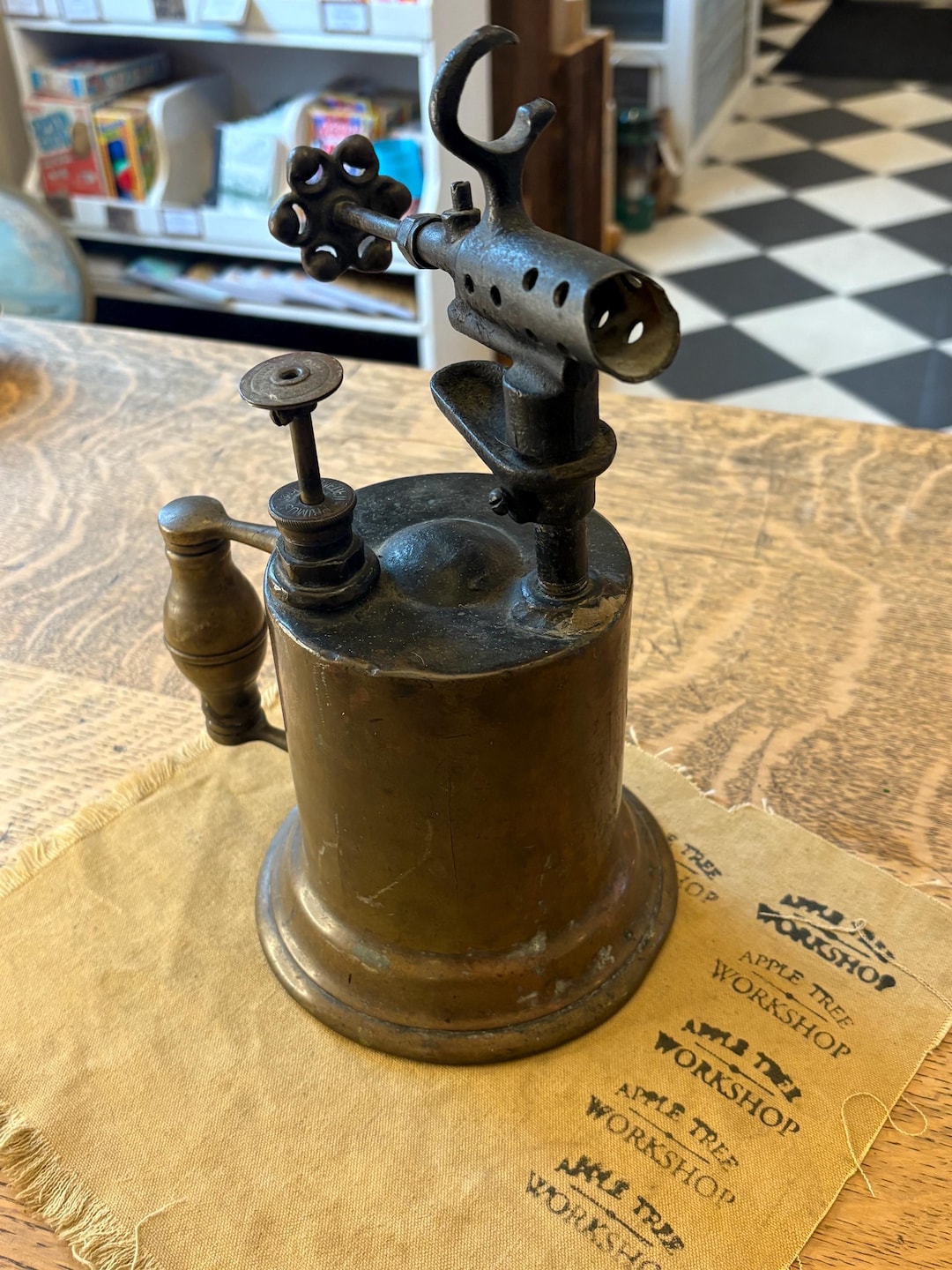 Antique Brass Blowtorch “mechano” – Vintage Industrial Torch ...