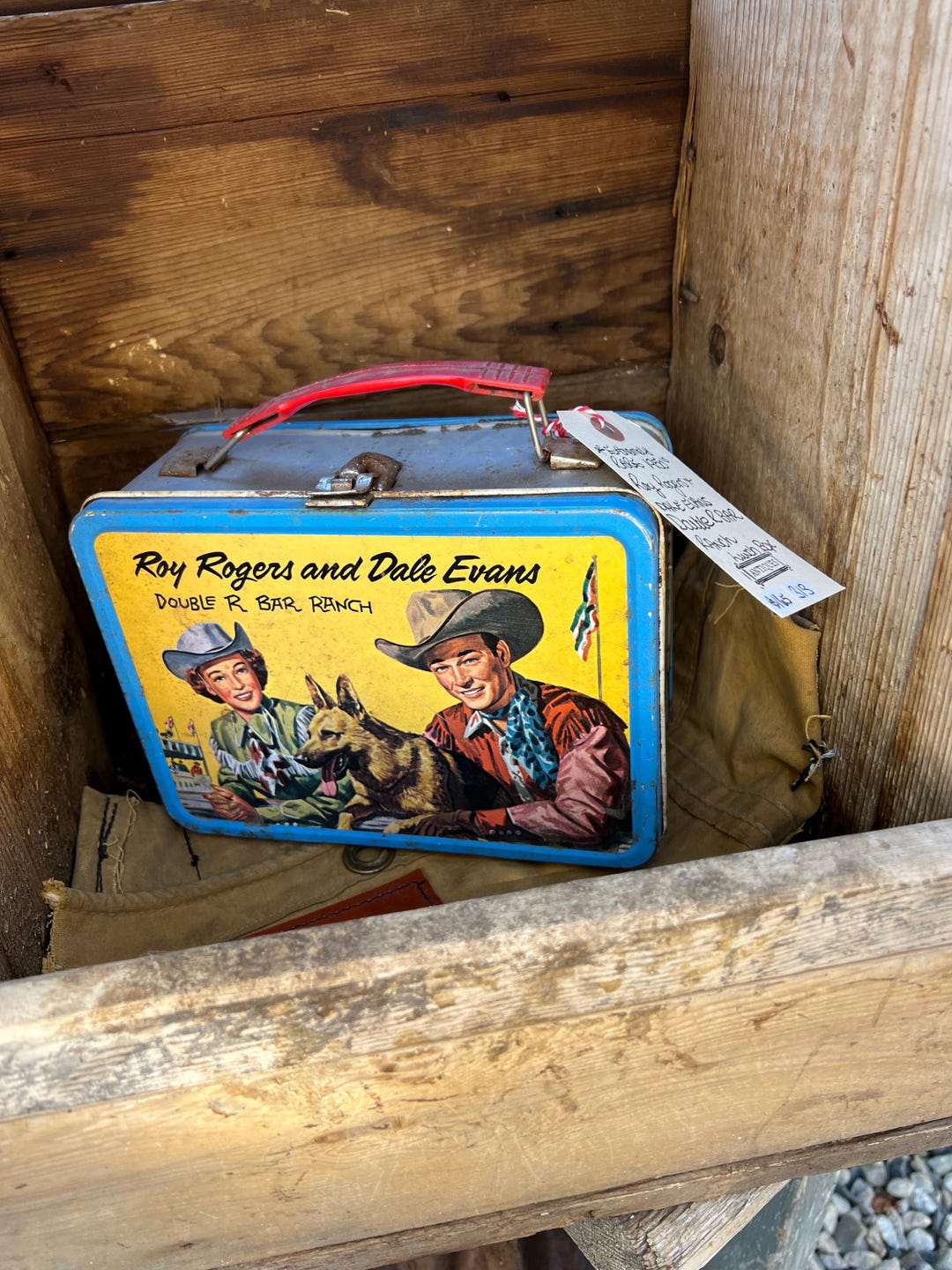 Roy Rogers and Dale Evans Double R Bar Ranch Lunchbox - Without Thermos ...