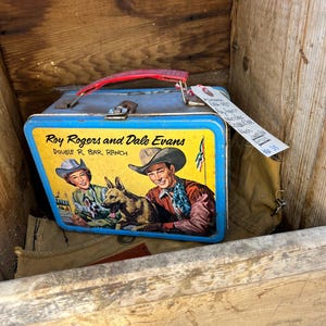 Roy Rogers and Dale Evans Double R Bar Ranch Lunchbox - Without Thermos ...