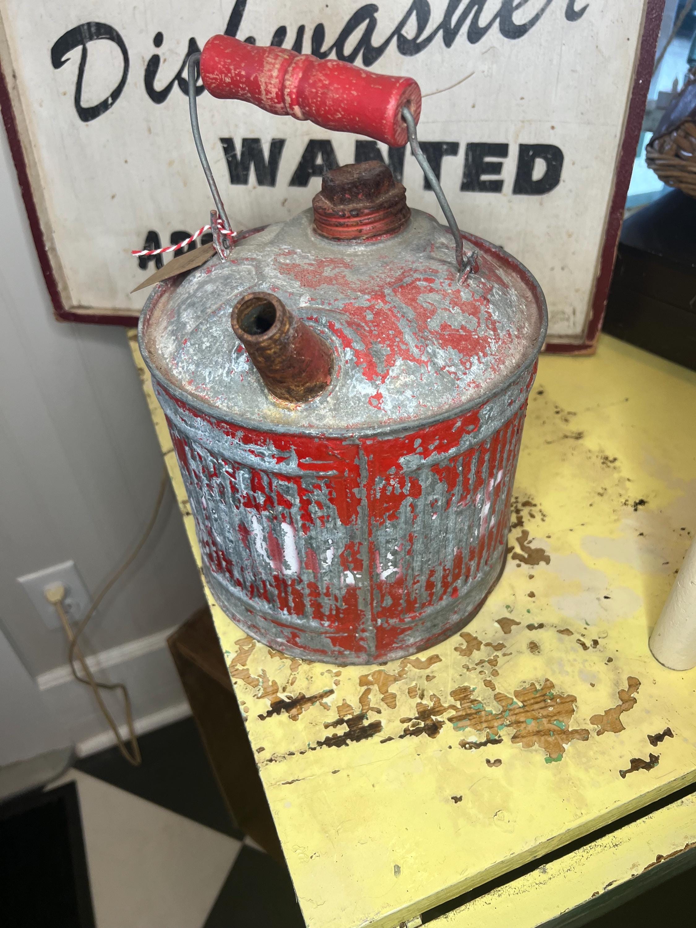 1930s Gas Pail - Etsy