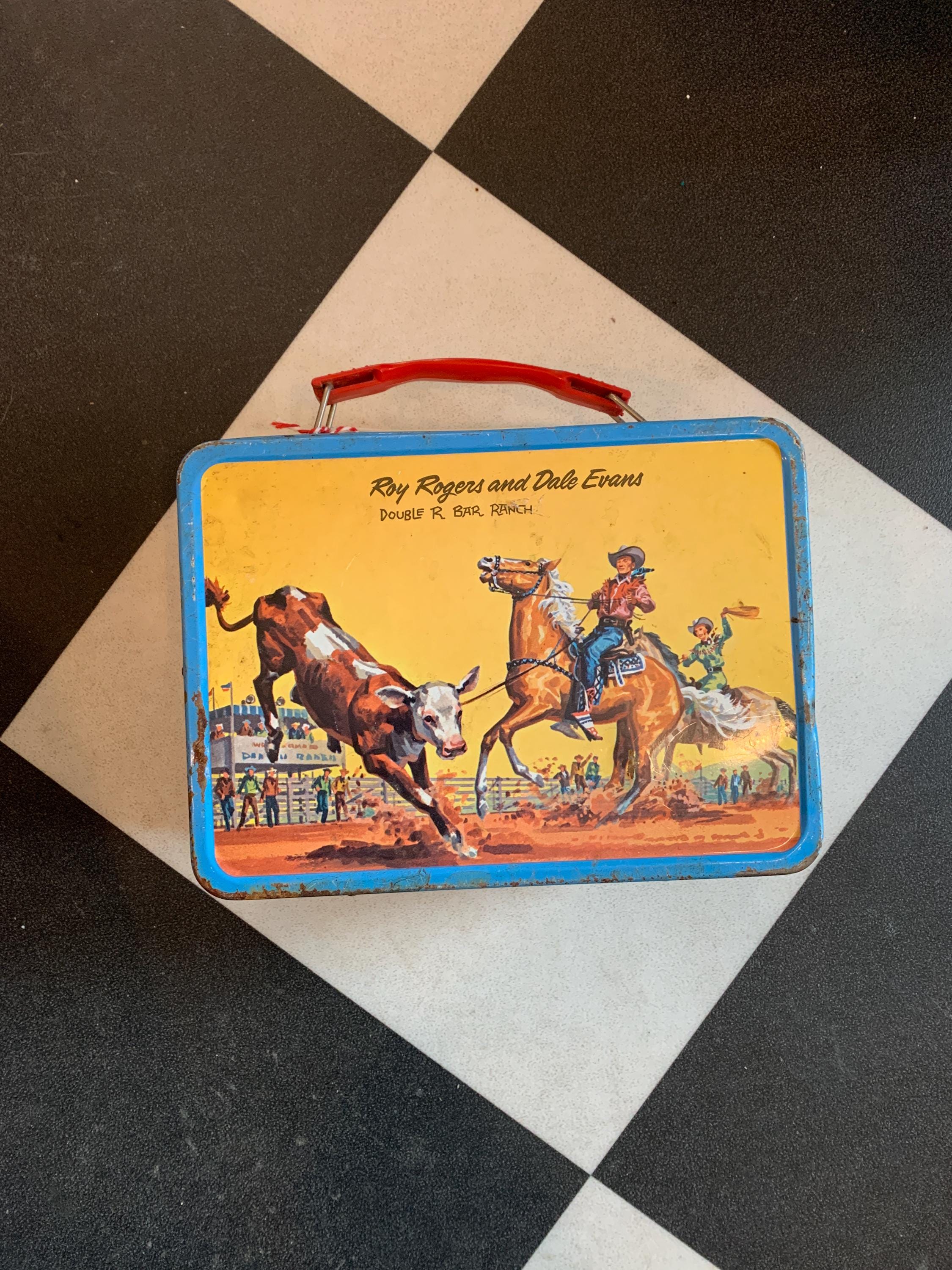 Roy Rogers and Dale Evans Double R Bar Ranch Lunchbox - Without Thermos ...