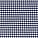 Fabric Remnant 16" L X 44" W - Navy Gingham Fabric - Basic Poly Cotton ...