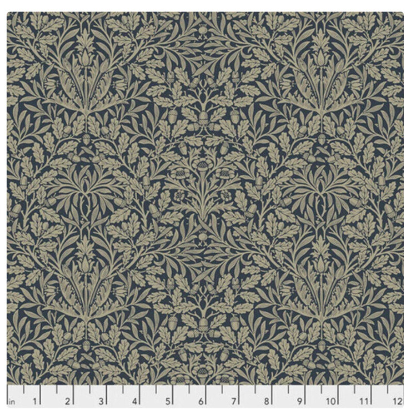 Mineral Pure Acorn Ink Remnant 34" L X 44" W - 100% Cotton Quilting ...