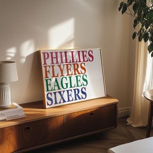 PRINTABLE | Instant Download Philadelphia Phillies + Flyers + Eagles ...