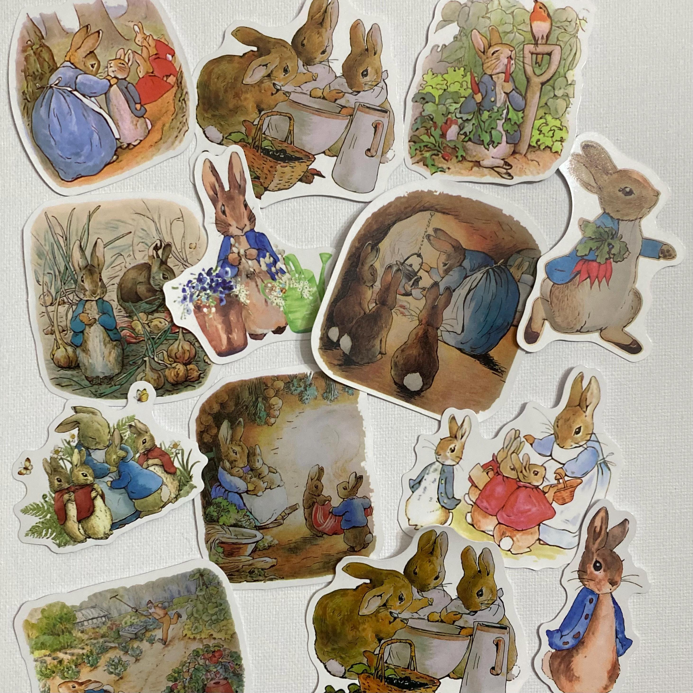 Peter Rabbit Sticker Bundle or Cupcake Toppers DIY Kit. Assorted. You ...