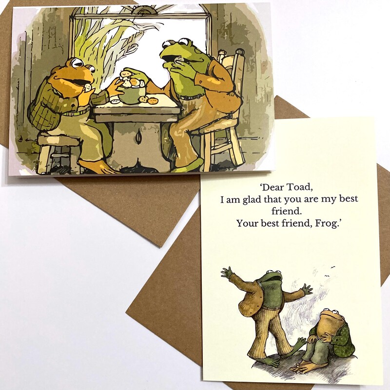Frog Card - Etsy