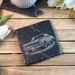 Laser Engraved Slate Coasters: Classic Vintage Muscle Car Art, Set of 4 ...