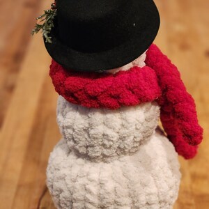 Snowman, Stuffie, Plushie, Christmas Decor, Christmas Gift, Handmade ...