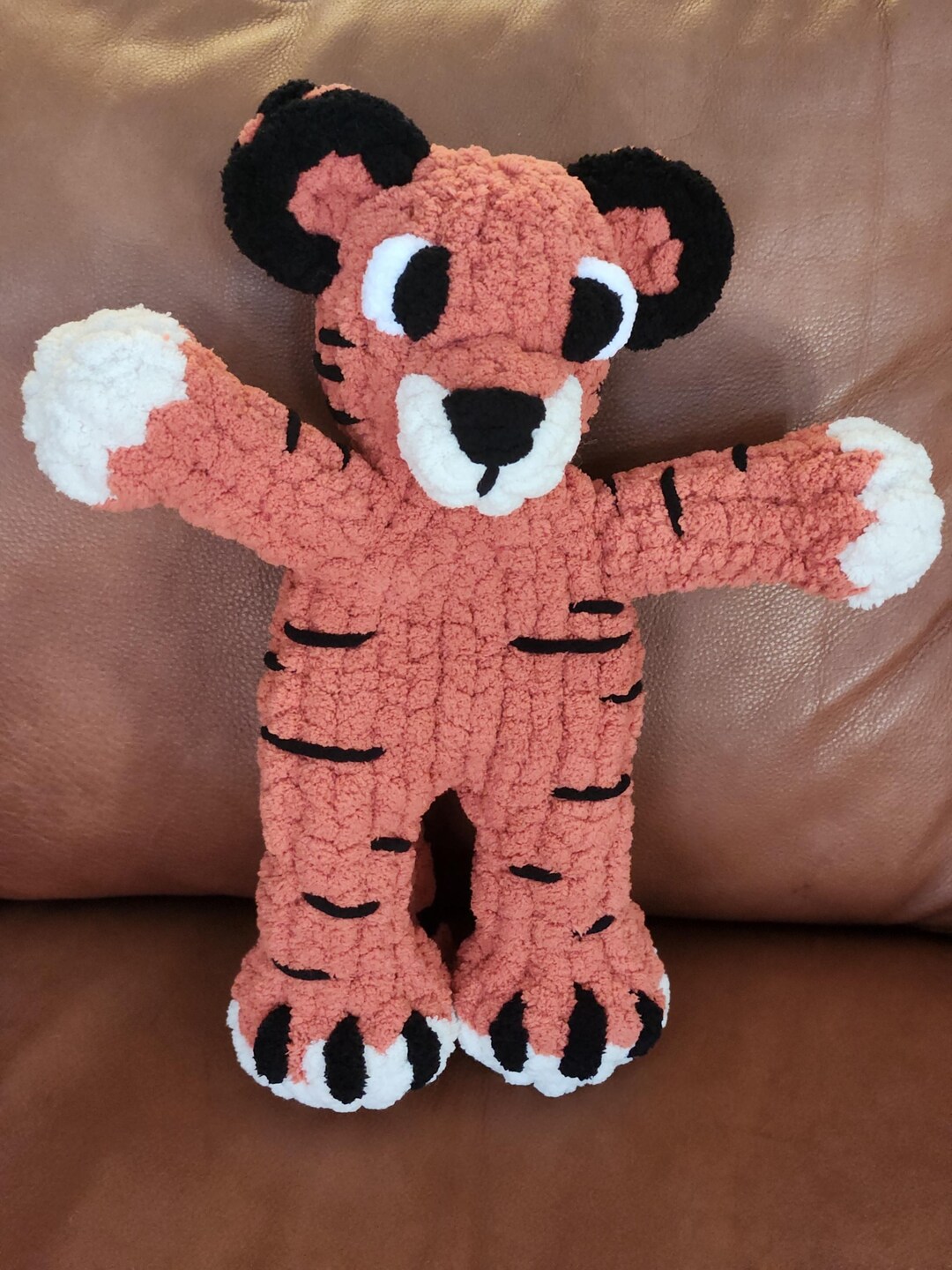 Tiger Snuggler, Tiger, Snuggler, Handmade Gift, Handmade Toy, Baby Gift ...