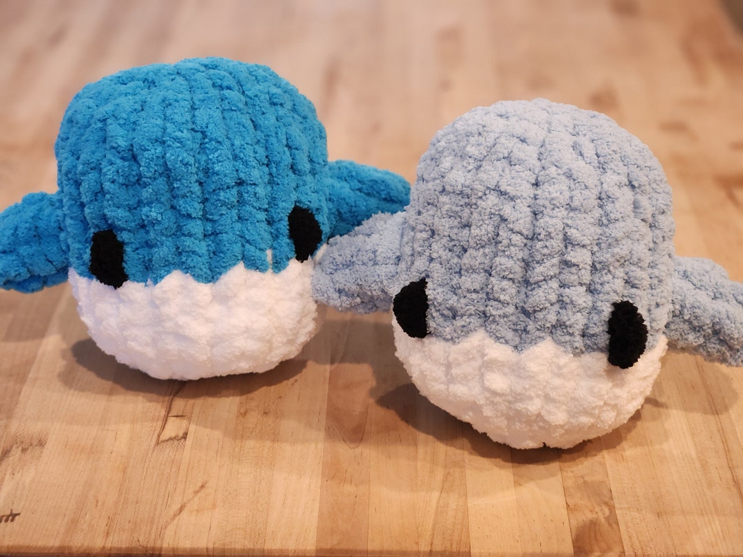 Whale, Baby Whale, Stuffie, Plushie, Handmade Gift, Handmade Toy, Baby ...