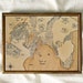 From Blood and Ash World Map Fantasy Map Art Print, 11x14in - Etsy Canada