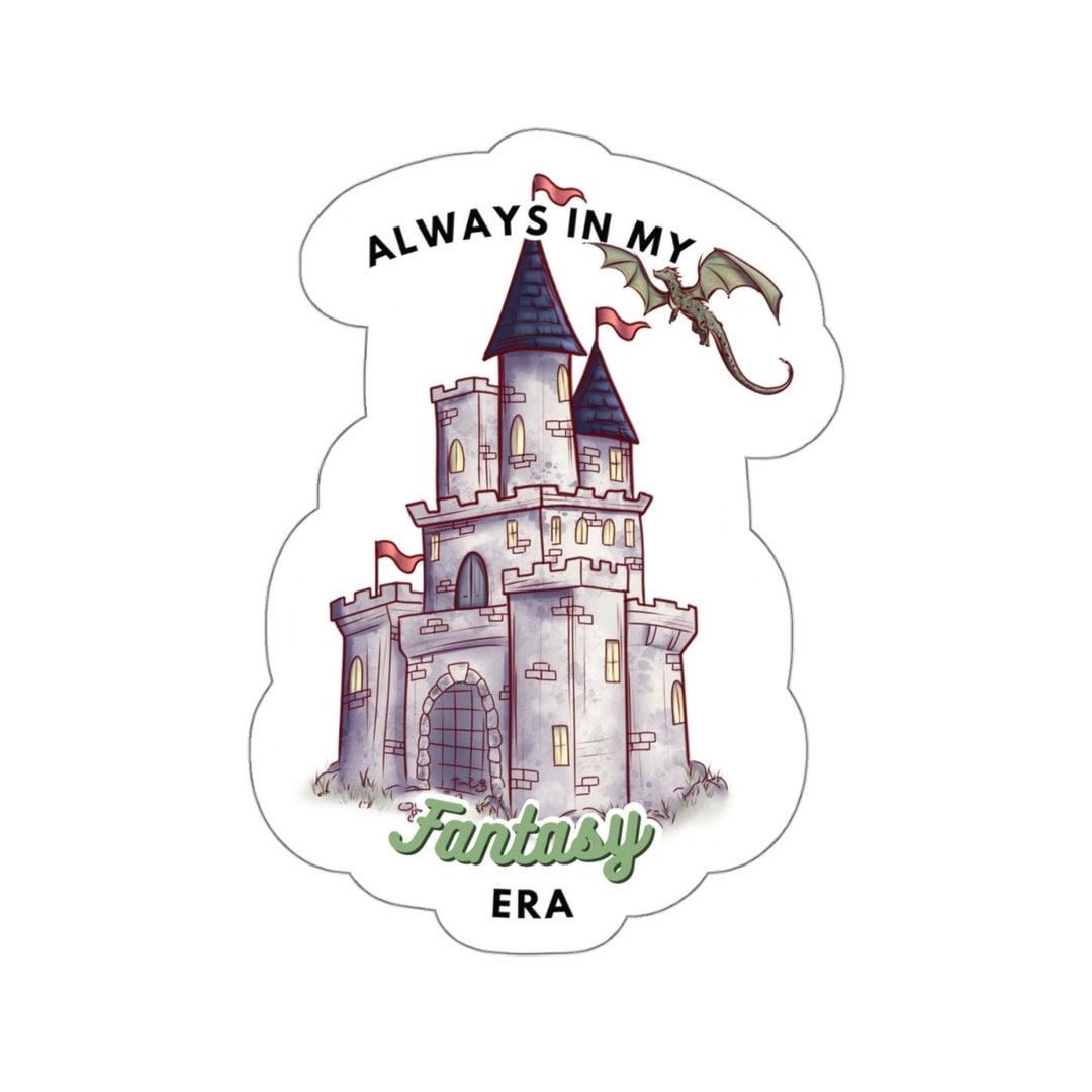 Fantasy Era Reading Era Vinyl Bookish Stickers, 2.5x3.5in - Etsy