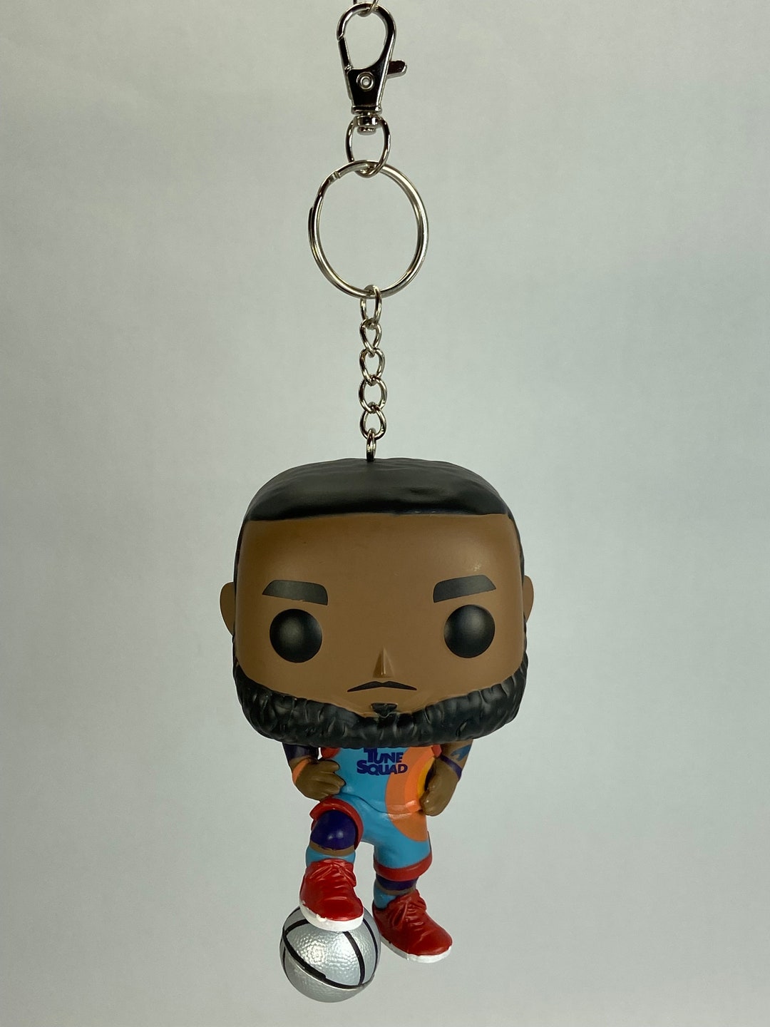 Funko Pop Lebron James 1091 Space Jam Keychain / Backpack Clip - Etsy