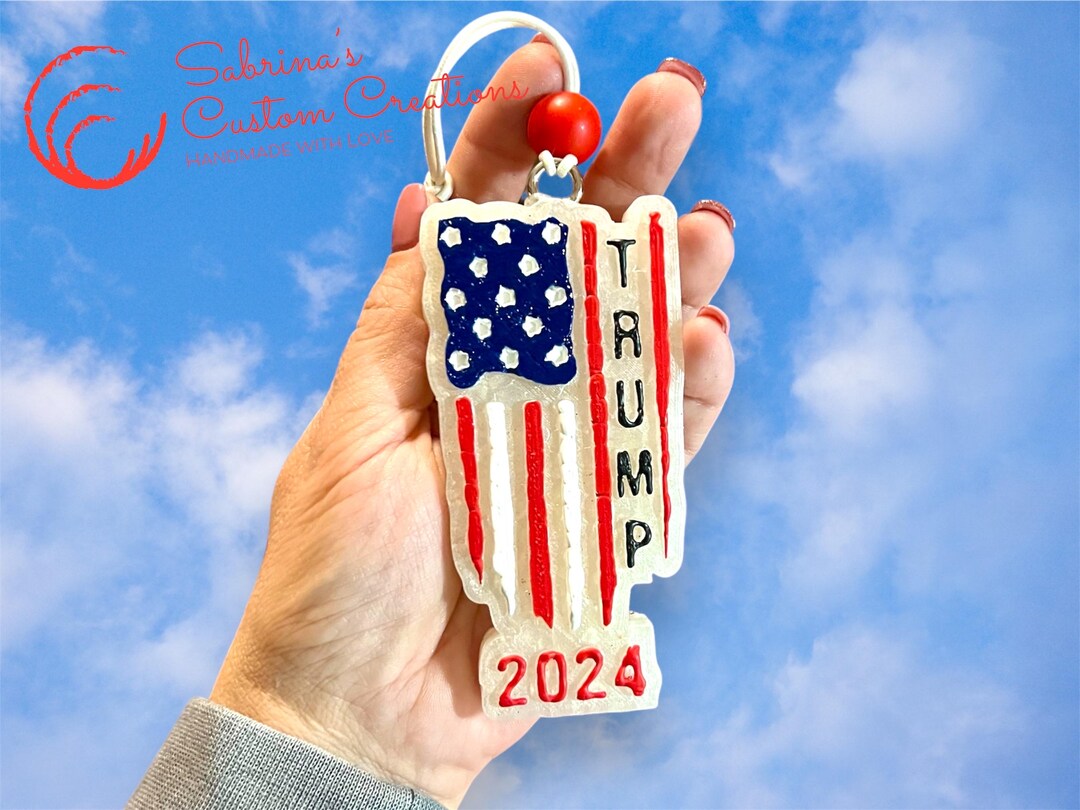 American Flag, Trump 2024, MAGA Car Freshie - Etsy