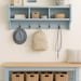 Handcrafted Hall Tree With Storage Bench: Solid Wood Entryway Organizer ...