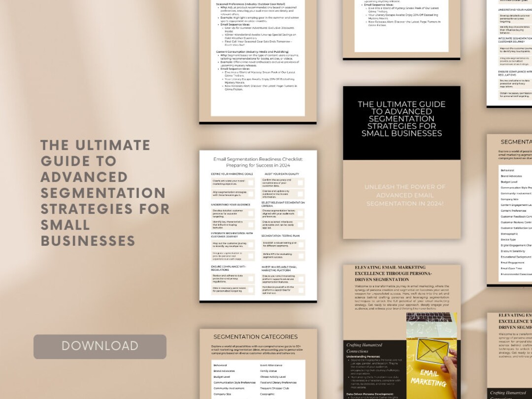The Ultimate Guide to Advanced Segmentation Strategies for Small Businesses - Etsy