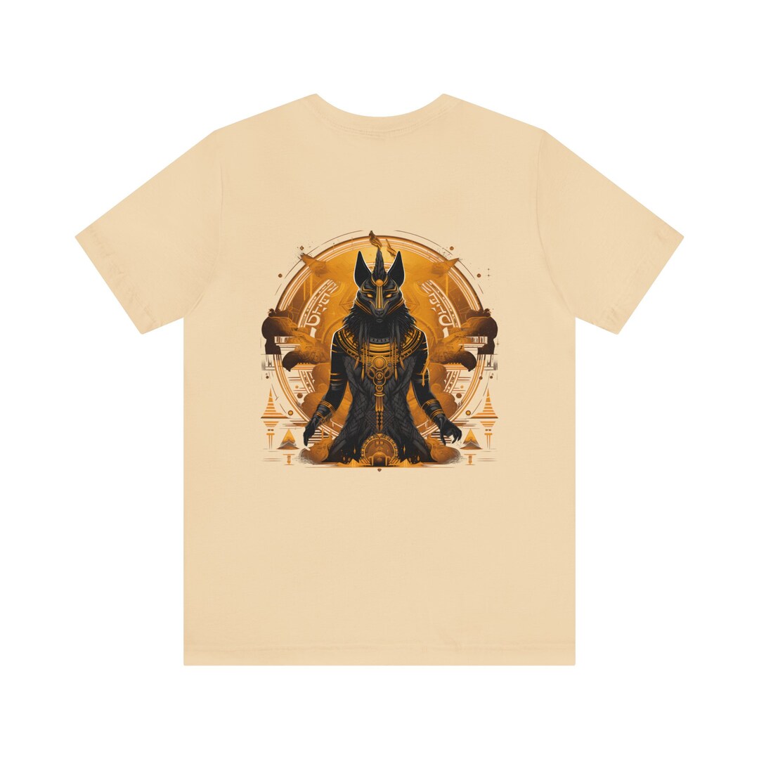 Anubis Double Print Guardian of the Afterlife Shirt Ancient Egyptian ...