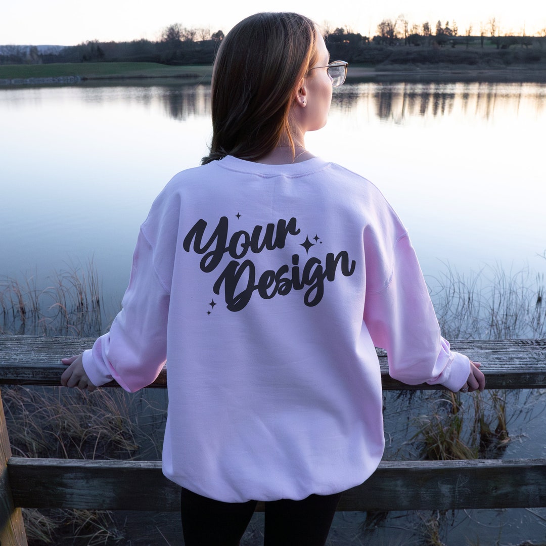 Gildan 18000 Mockup Mockup Models Mockup Images Mockup Digital ...