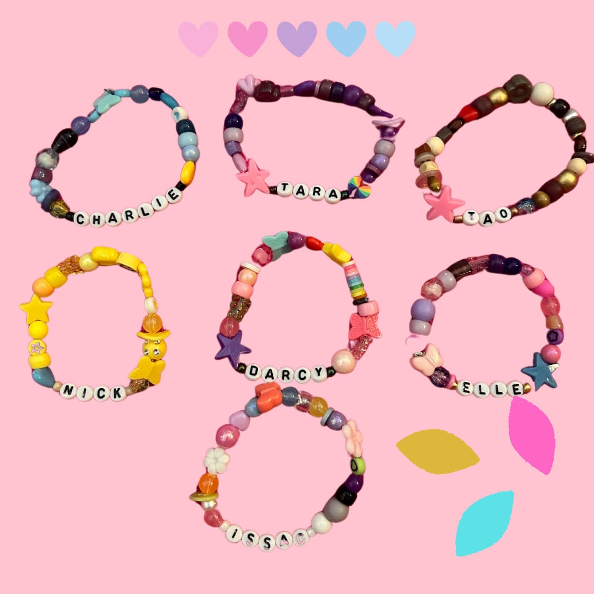 Heartstopper Friendship Group Bracelets | Fan Themed Bracelet Set - Etsy