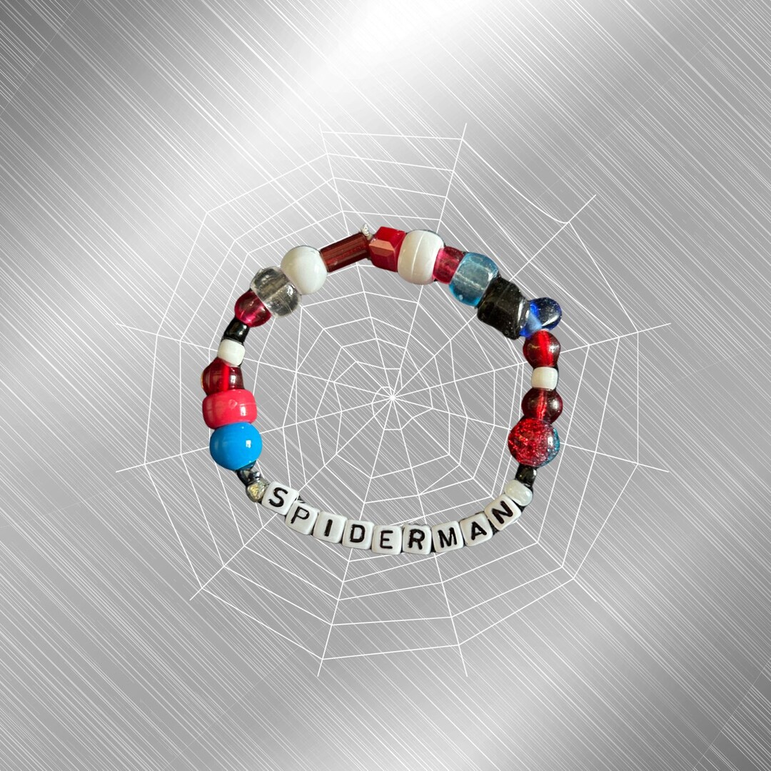 Spider-man Bracelet | Marvel Superhero Bracelet - Etsy
