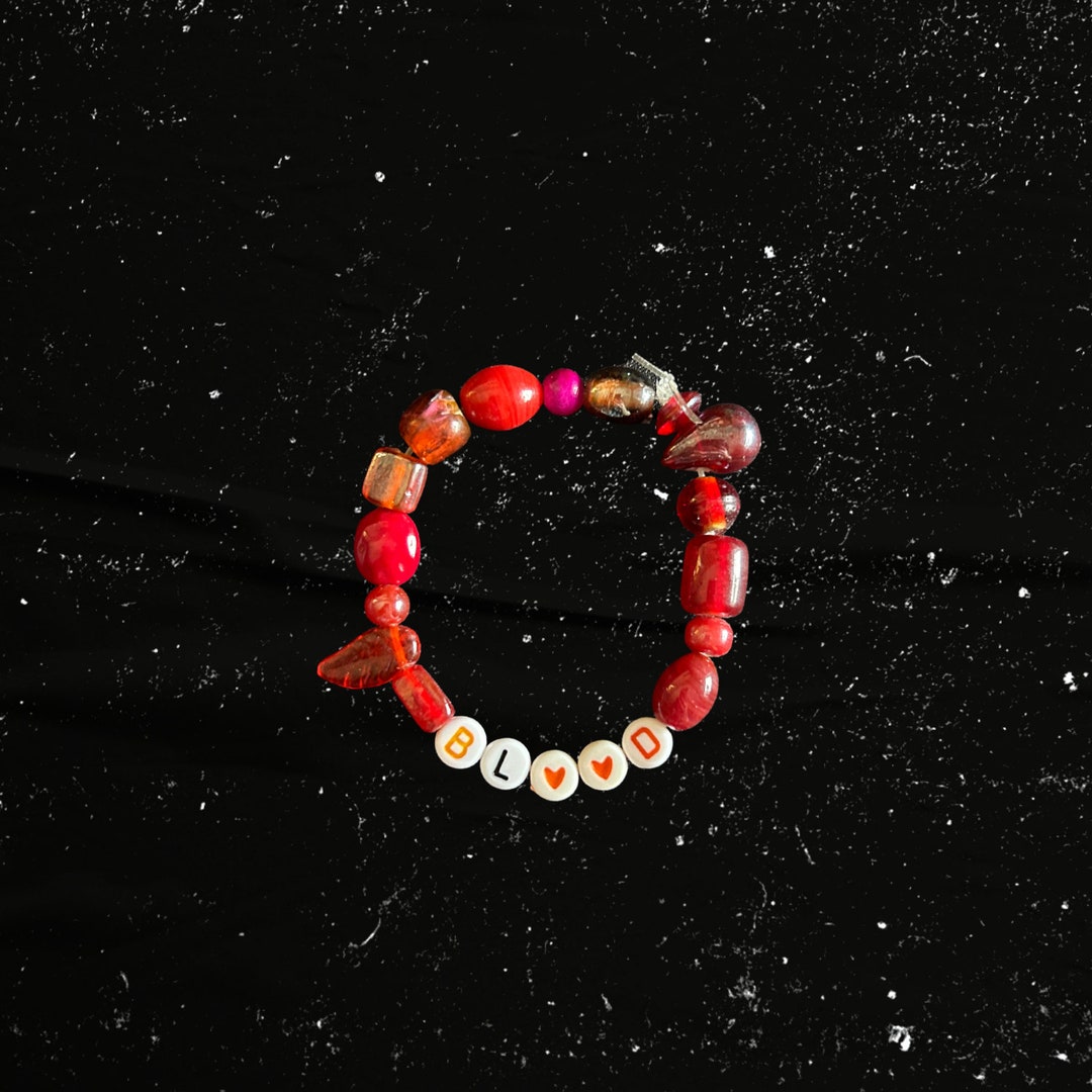 Blood Bracelet Weirdcore Strange Jewelry - Etsy