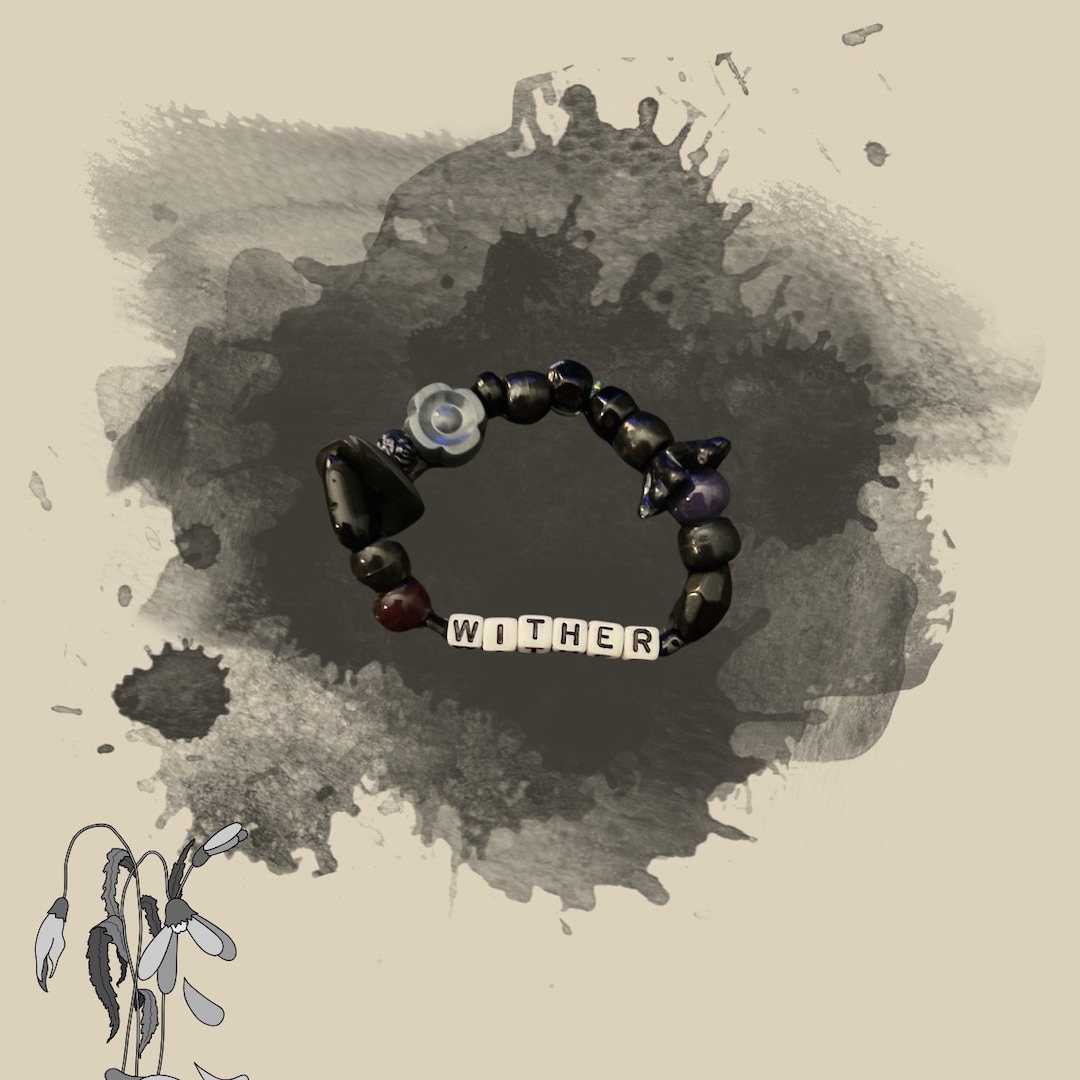 Wither Bracelet | Minecraft Themed Bracelet - Etsy