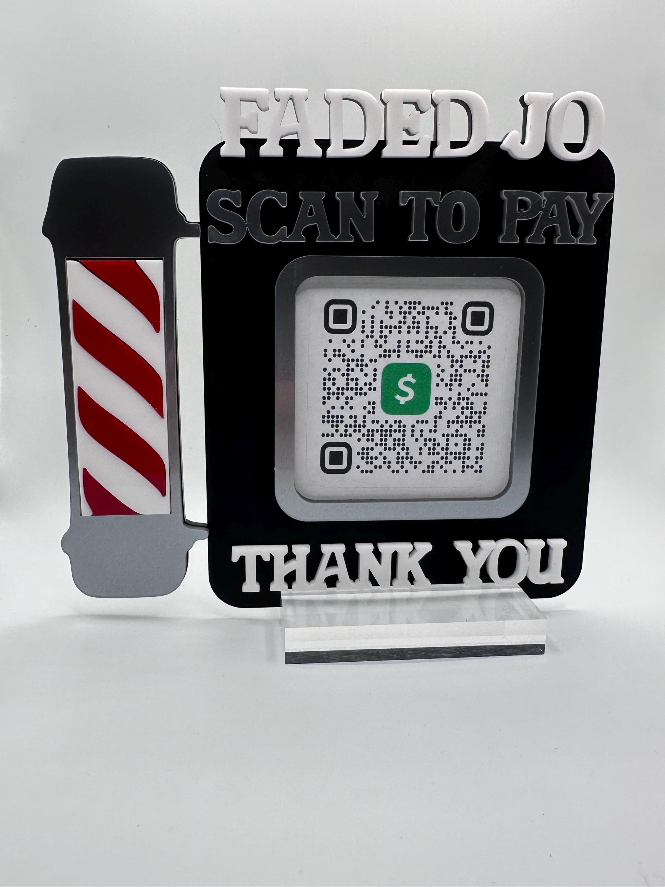 Scan to Pay Sign - Etsy