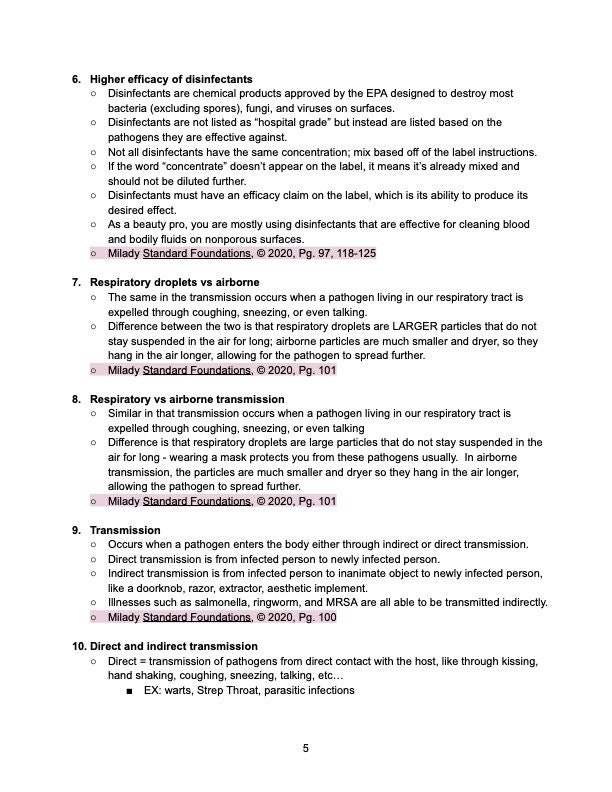 Esthetics State Board & School Study Guide / Exam Prep - Etsy