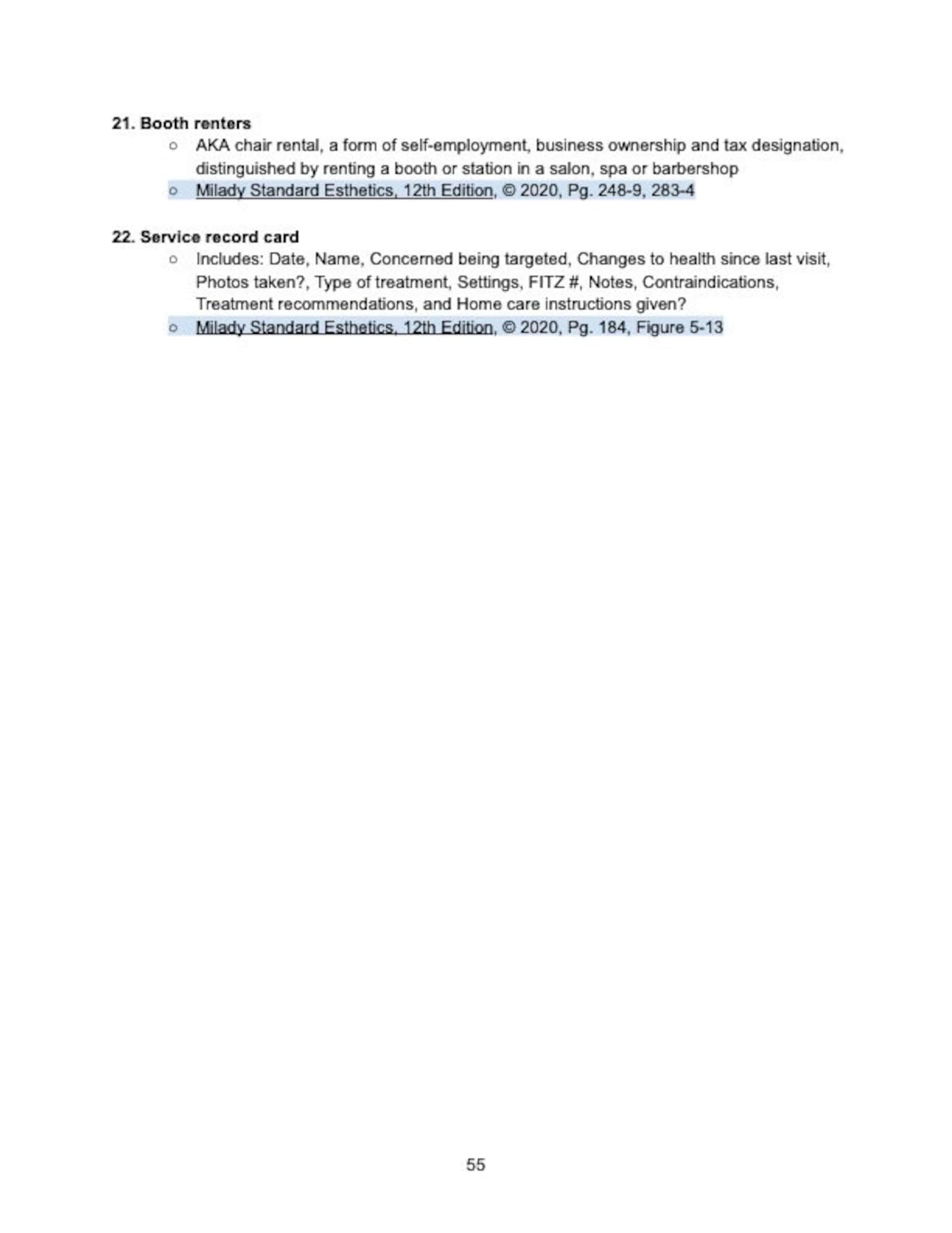 Esthetics State Board & School Study Guide / Exam Prep - Etsy