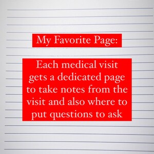 Medical Planner & Visit Journal: Your Health, Your Life, All in One ...