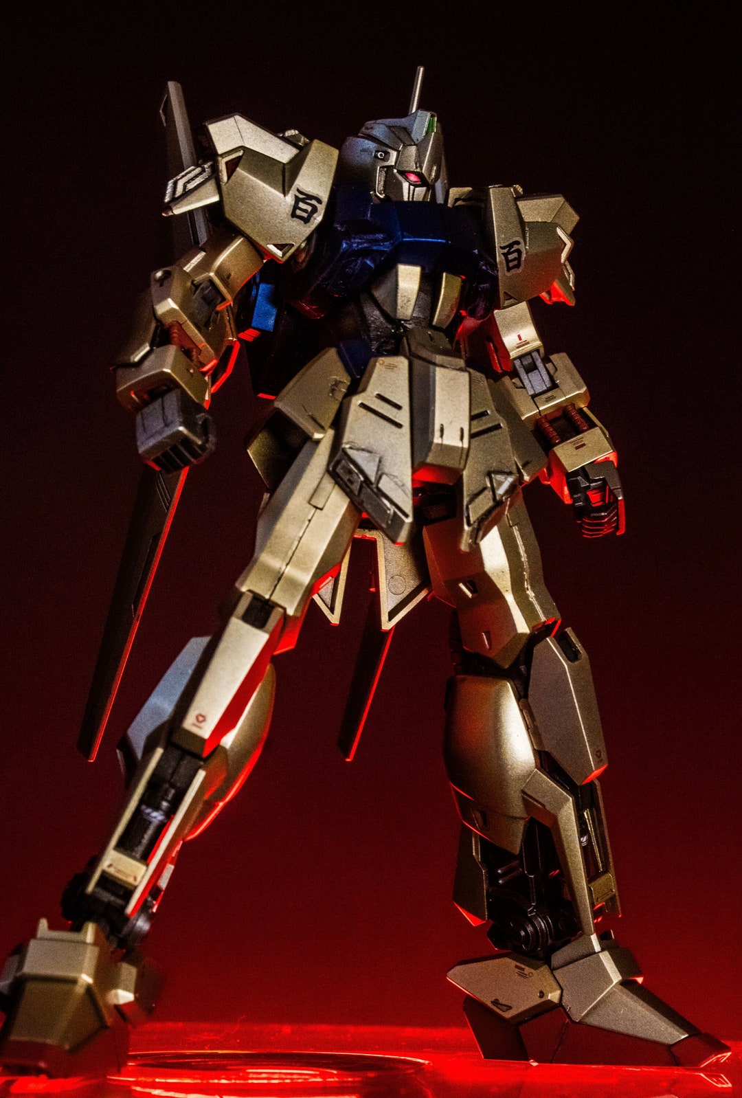 1/144 Scale Painted HGUC Hyaku Shiki Bandai Model Kit - Etsy