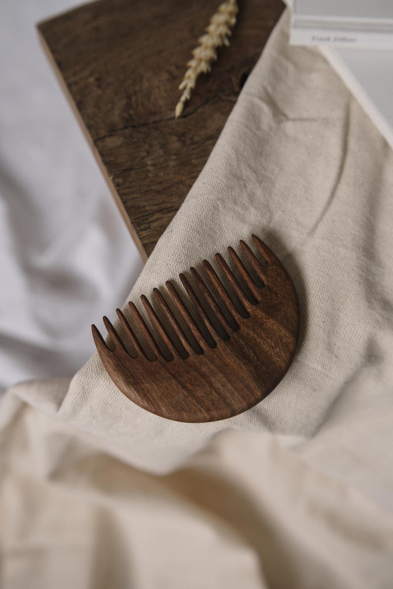 Hair Comb Walnut, Ash, Wooden Comb, Healthy Hair, Comb-natural Wood ...
