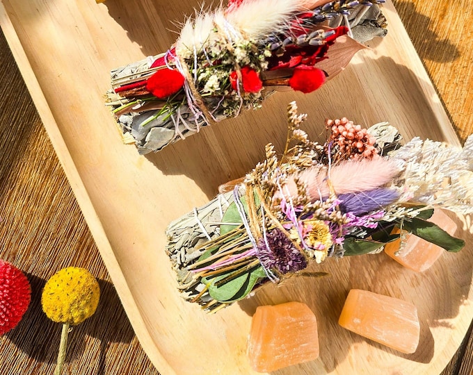 Personalized Smudge Kit for Spiritual Healing Palo Santo Energy ...