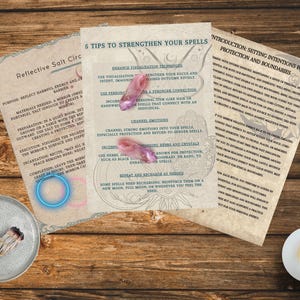 Instant Download Grimoire Wicca Protection Ritual Magical Self-defense ...