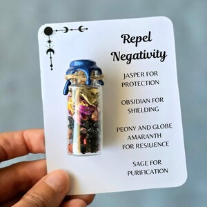 Mini Spell Jar Abundance Jar Spell Witch Magic Charm for Protection ...