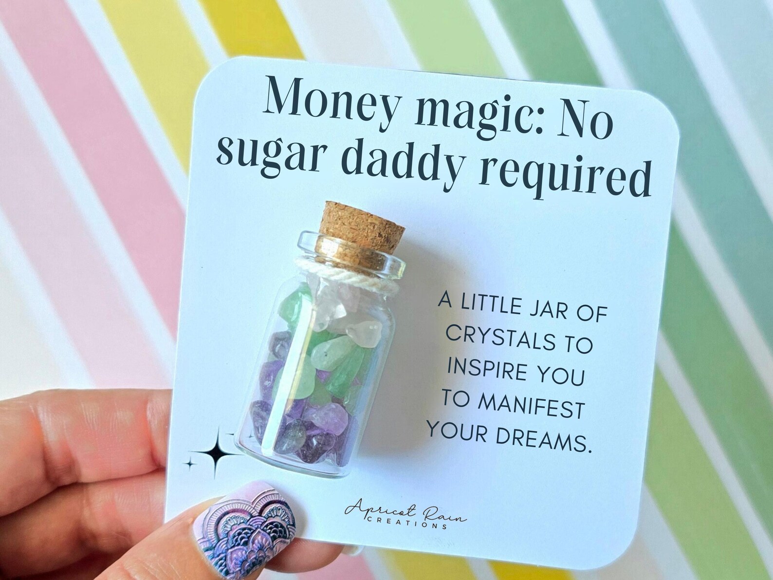 Build a Box Item Friendship Spell Card Witchy Gift Best Friend Crystal ...