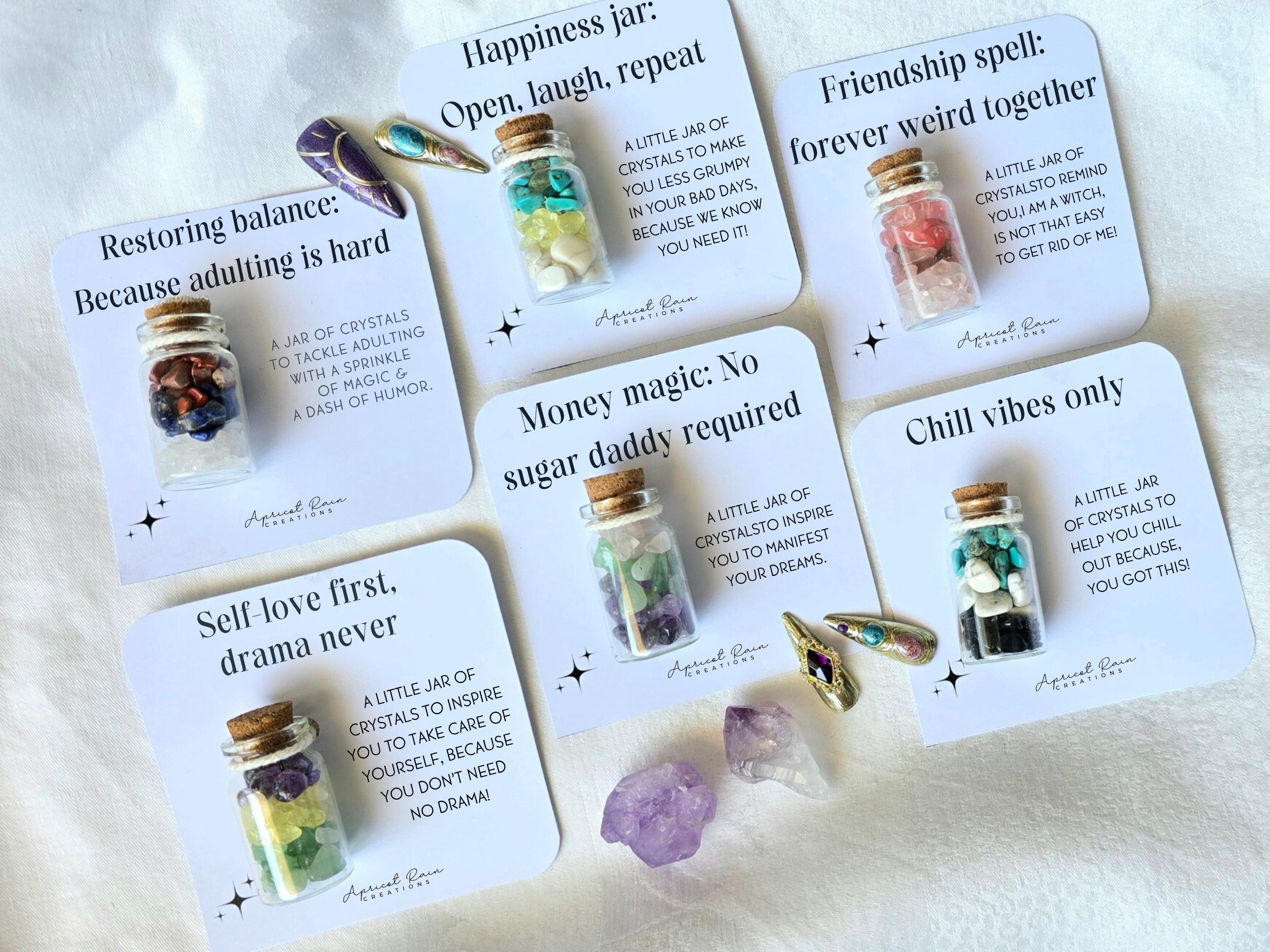 Build a Box Item Friendship Spell Card Witchy Gift Best Friend Crystal ...