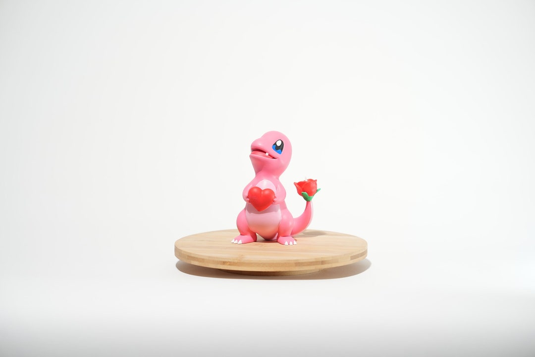 Valentines Day Pokemon Charmander Candle Tail With Heart 3D Printed ...