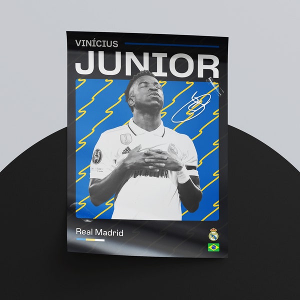 Vinicius Jr Posters - Etsy