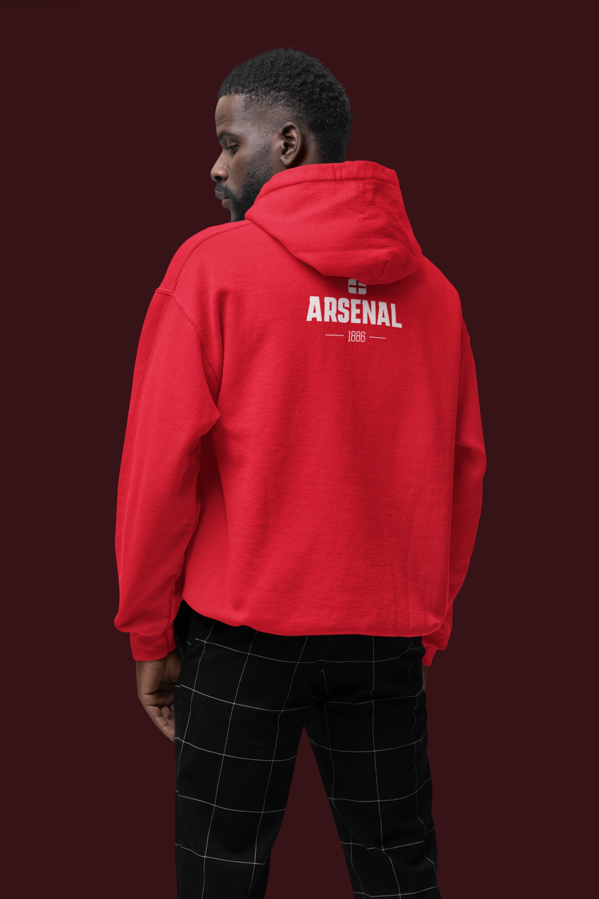 Arsenal F.C.™ Premium Hoodie Soccer, Football, Premier League, Unisex ...