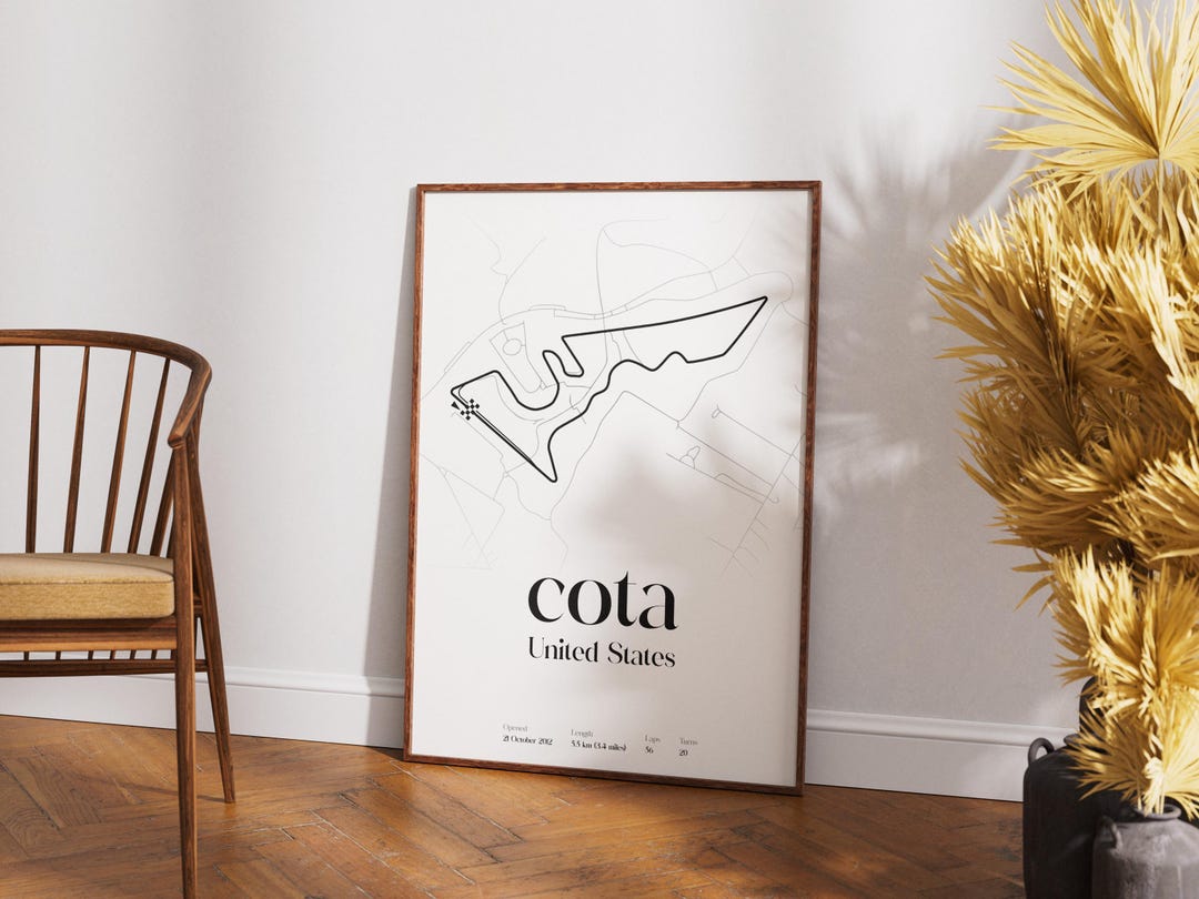 COTA Circuit High-quality Poster (digital) | United States Grand Prix ...
