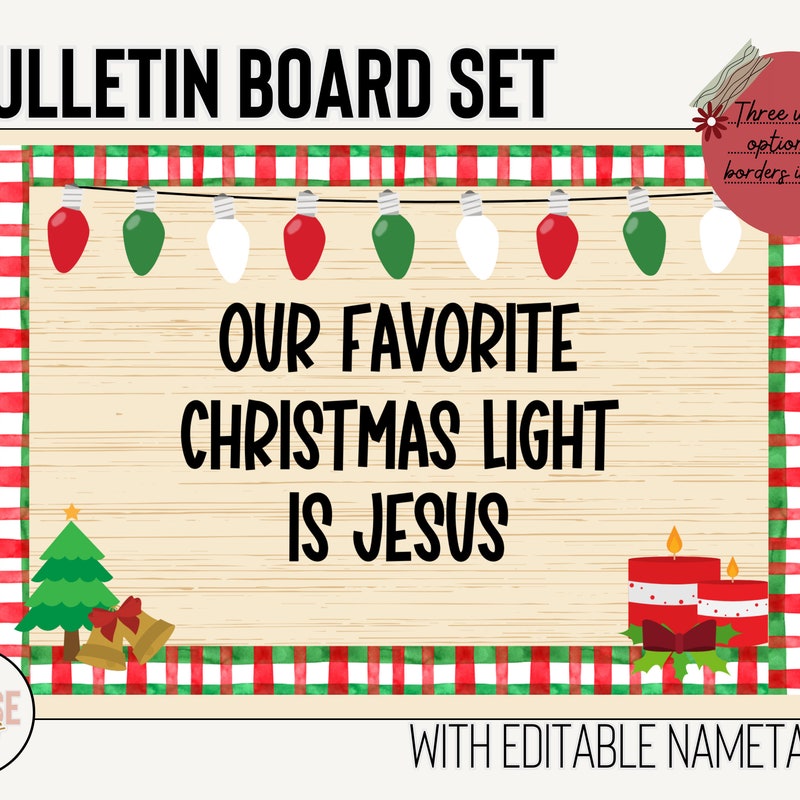 Christmas Bulletin Boards - Etsy